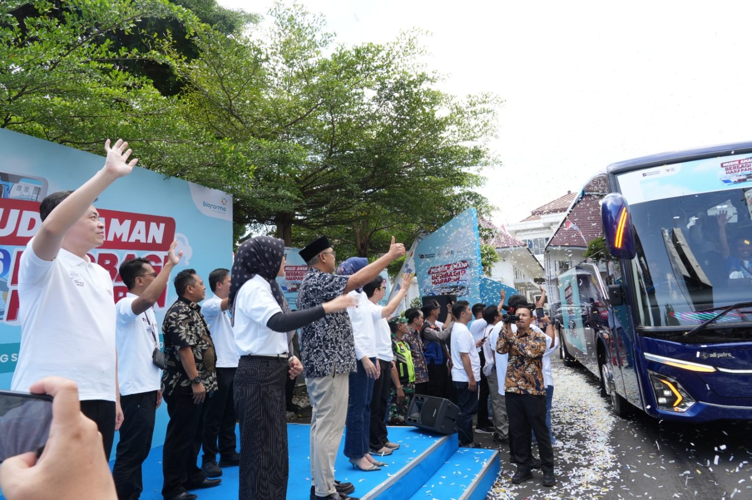 505 Warga Diberangkatkan, Bio Farma Prioritaskan Pemudik Rentan - Bandung